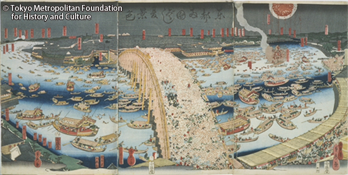Toto Ryogoku-bashi natsugeshiki